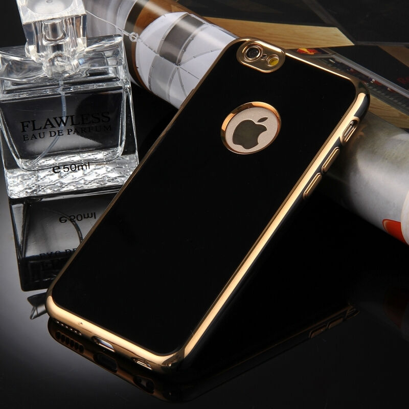 Obal na iPhone 6 / 6S s 360° ochranou a lesklými hranami - chrání ...